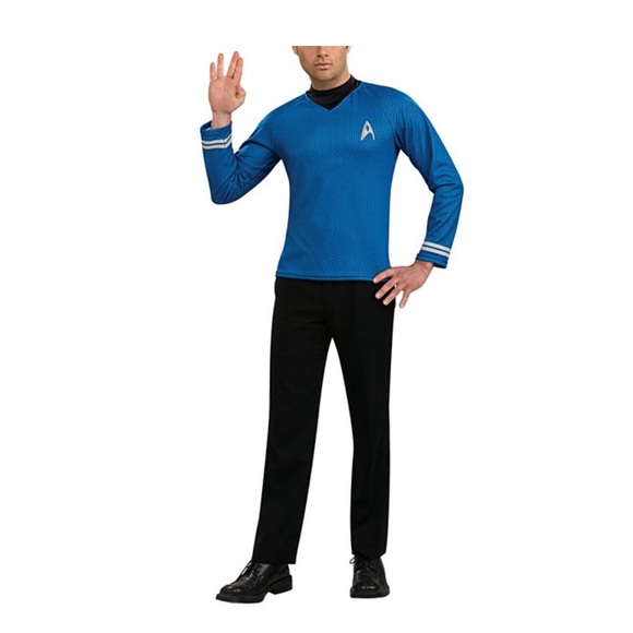 Rubie's | Other | New Rubies Spock Star Trek Enterprise Uniform Adult ...